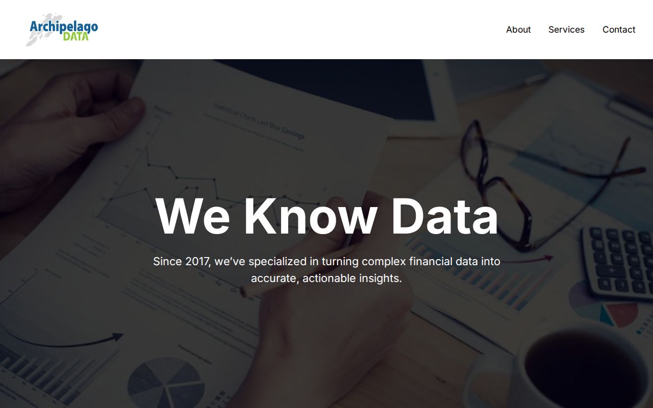 Archipelago Data - Collection, Mapping, Annotation, Transcription